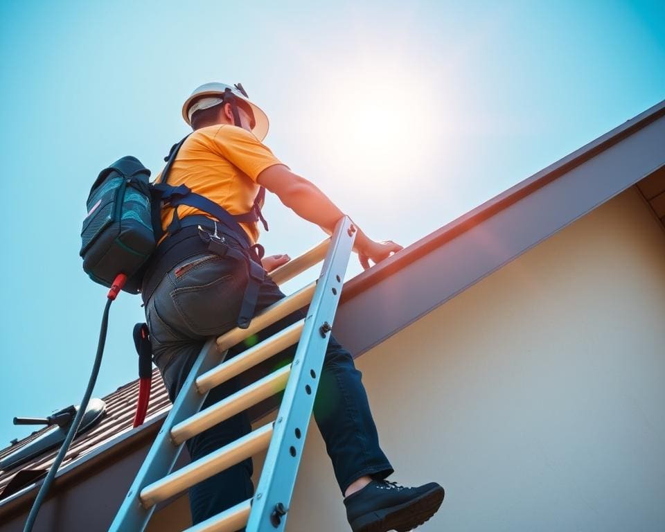 Dachdecker: Sicheres Arbeiten auf dem Dach – Tipps vom Profi | Evo Welt
